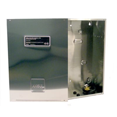 Ansul 429872, R102 Restaurant Kitchen Dual Tank Stainless Steel Enclosure